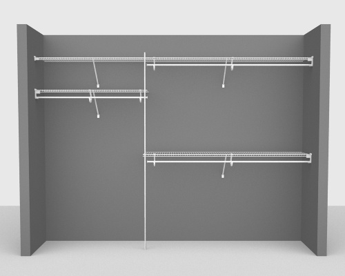 Fixed Mount Package 2 - SuperSlide shelving up to 274cm / 9’ wide