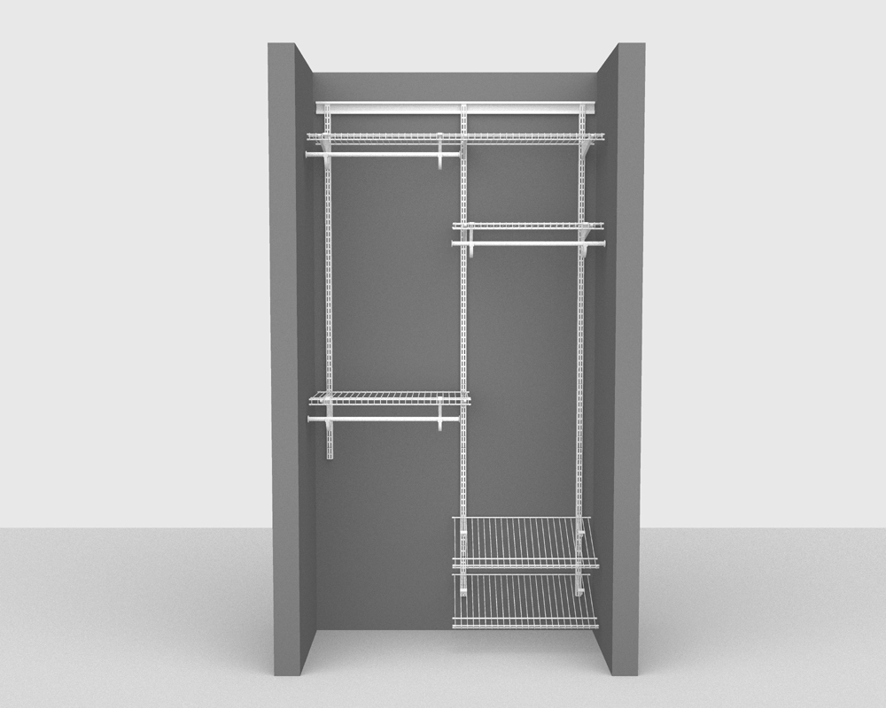ShelfTrack Package 6 - SuperSlide shelving up to 122cm / 4' wide