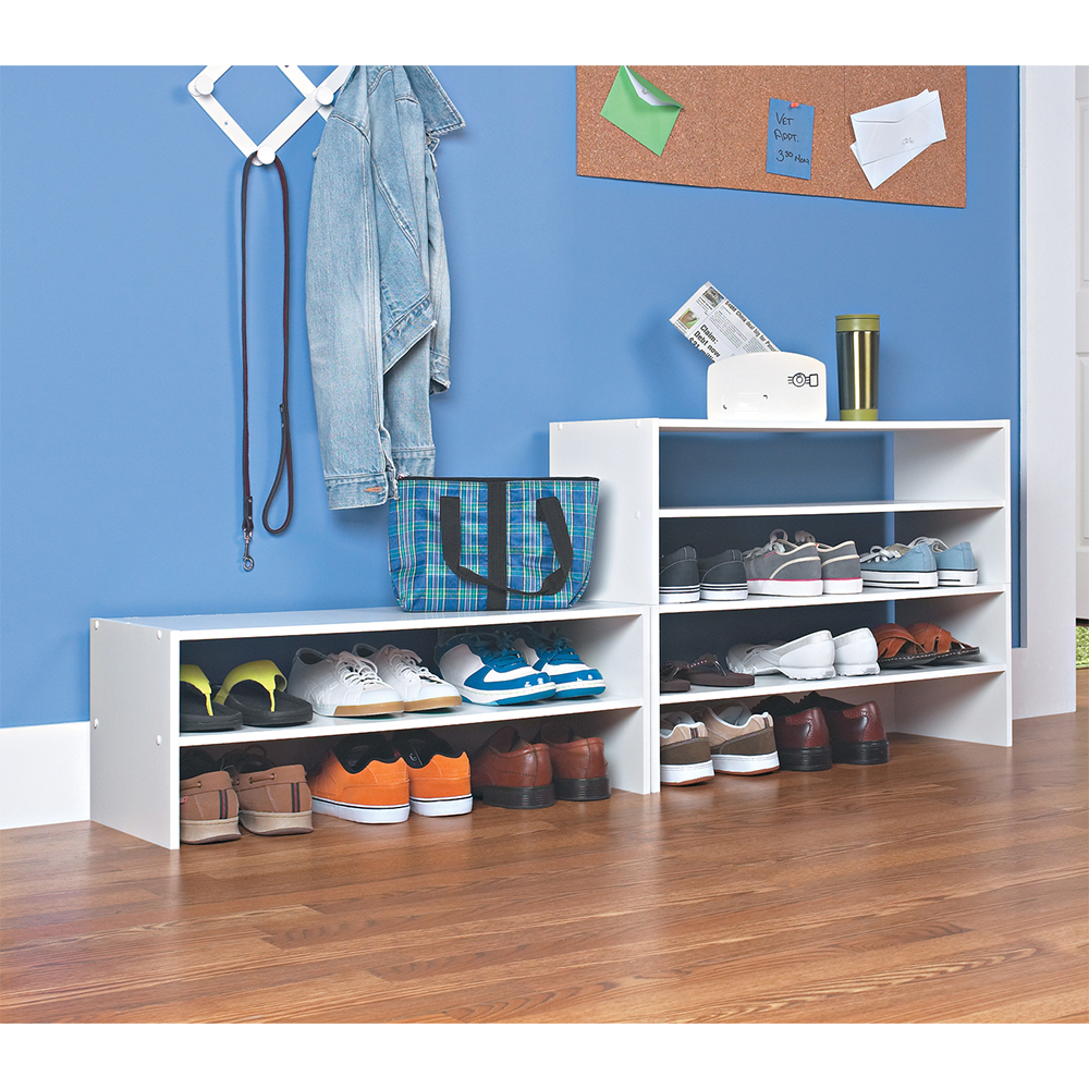 8963 - White 31" Wide Stackable Storage Unit