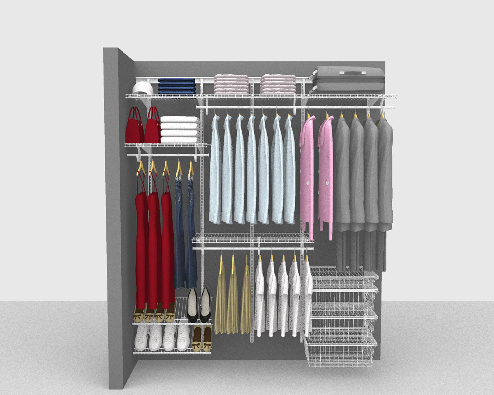 How To Design A Reach In Wardrobe - With Open Side(s)